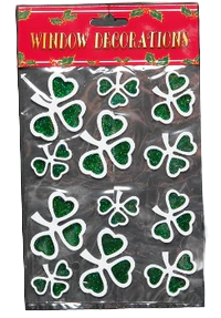 Shamrock Window Decorations- St. Patrick's day