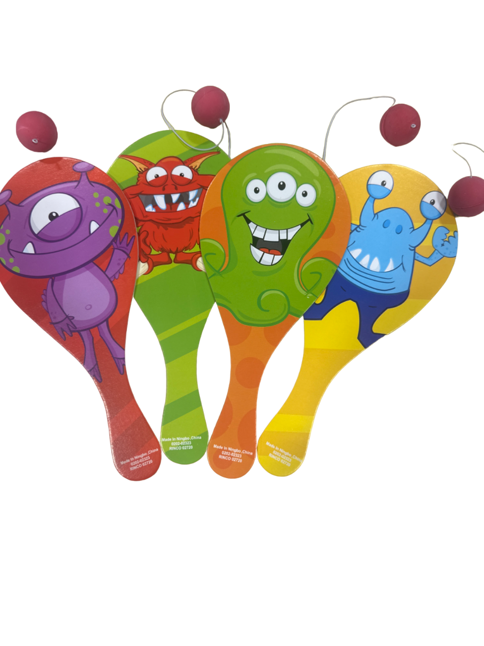 9" Monster Paddle Ball