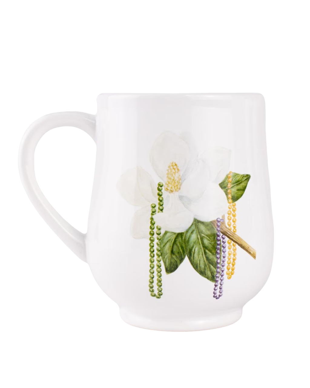 18oz Mardi Gras Magnolia Mug